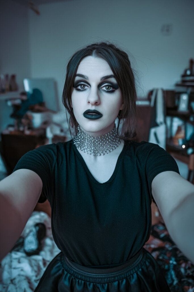 28 Goth Choker Ideas - Gloomy Girlz