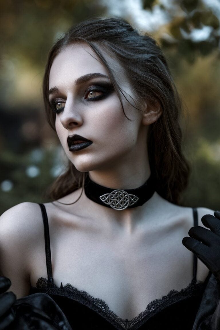 28 Goth Choker Ideas - Gloomy Girlz