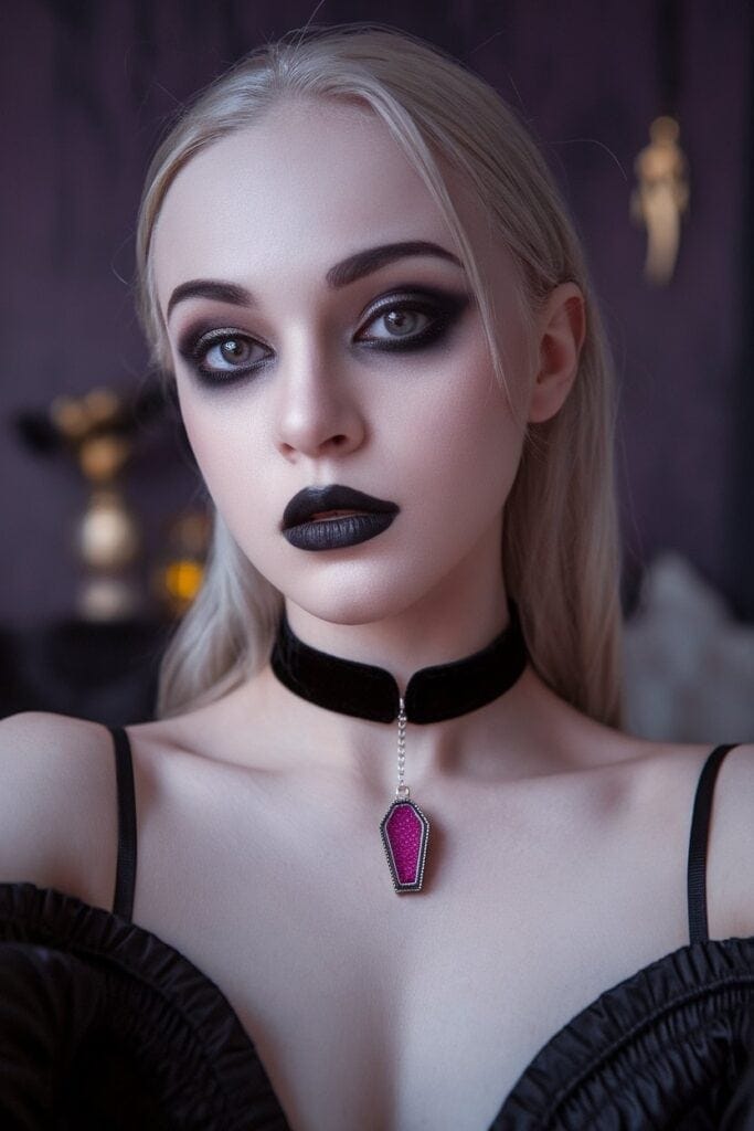 28 Goth Choker Ideas - Gloomy Girlz
