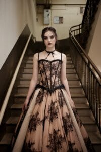 20 Goth Inspired Prom Dress Ideas - Gloomy Girlz