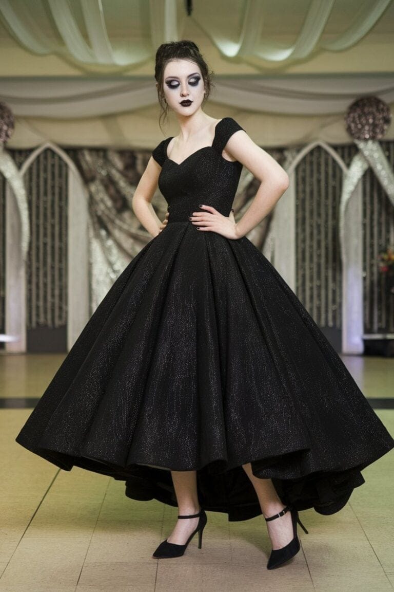 20 Goth Inspired Prom Dress Ideas - Gloomy Girlz