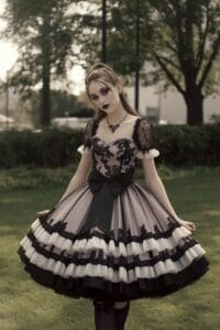 20 Goth Inspired Prom Dress Ideas - Gloomy Girlz