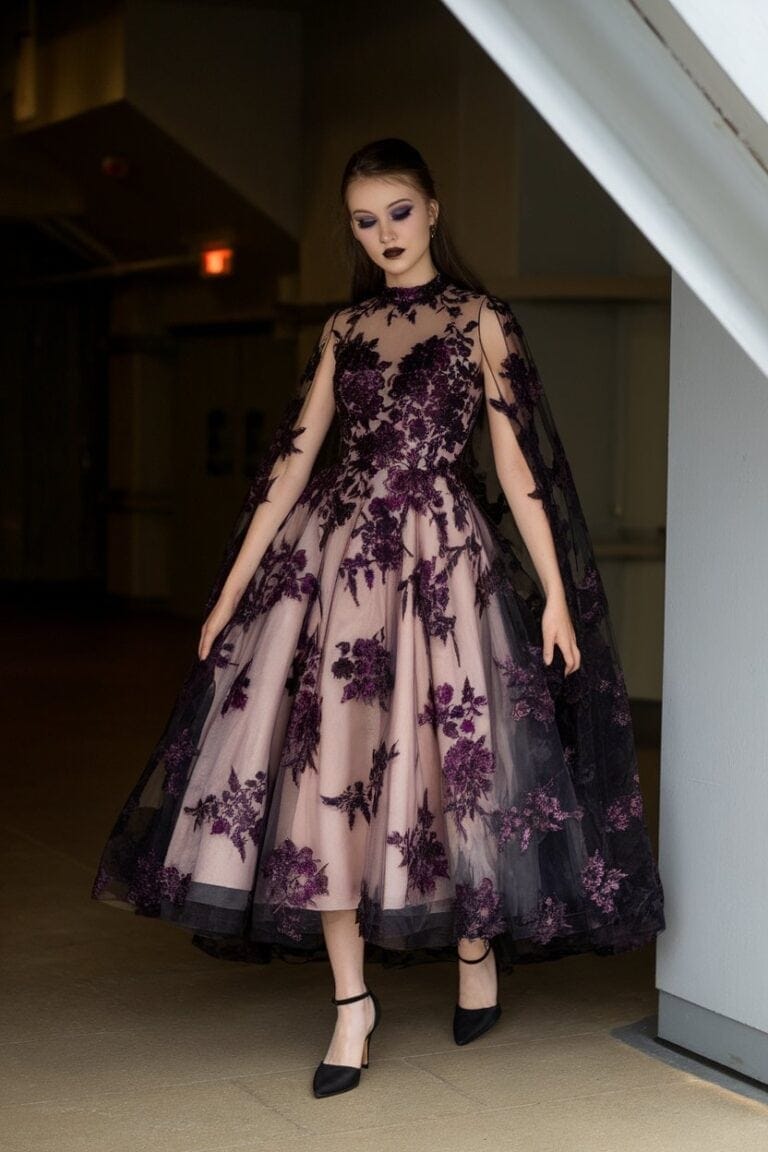 20 Goth Inspired Prom Dress Ideas - Gloomy Girlz