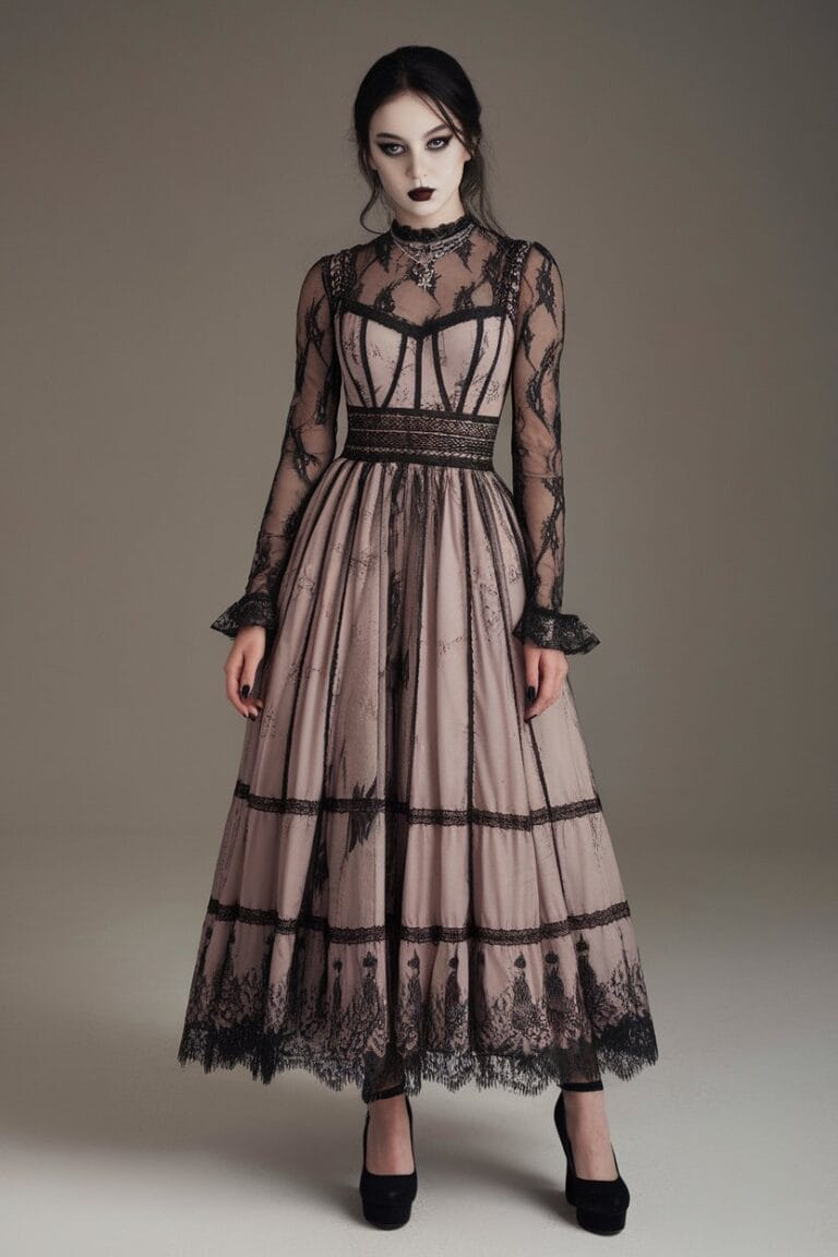 20 Goth Inspired Prom Dress Ideas - Gloomy Girlz