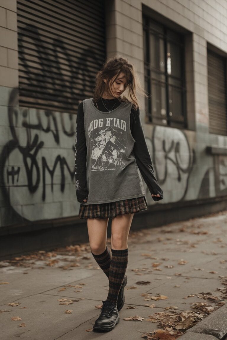 48 Grunge Outfit Ideas - Gloomy Girlz