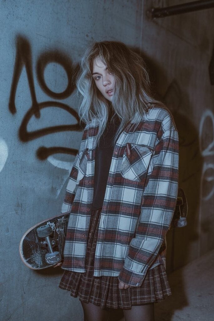 How to Dress Grunge (Tips for Nailing the 90s Look) - Gloomy Girlz