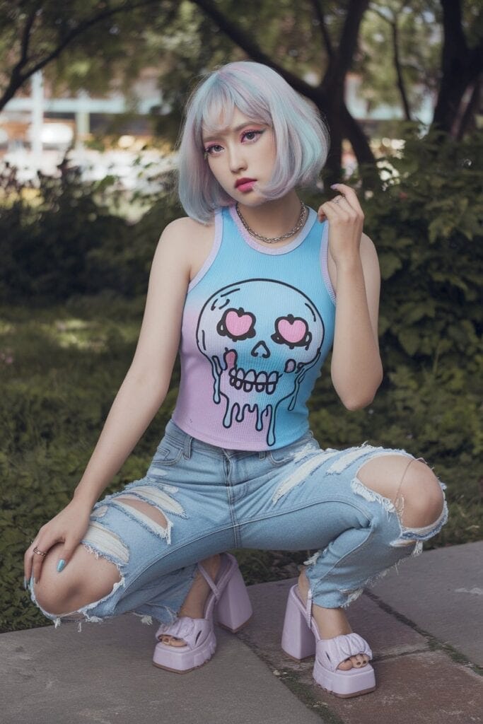38 Pastel Goth Outfit Ideas - Gloomy Girlz