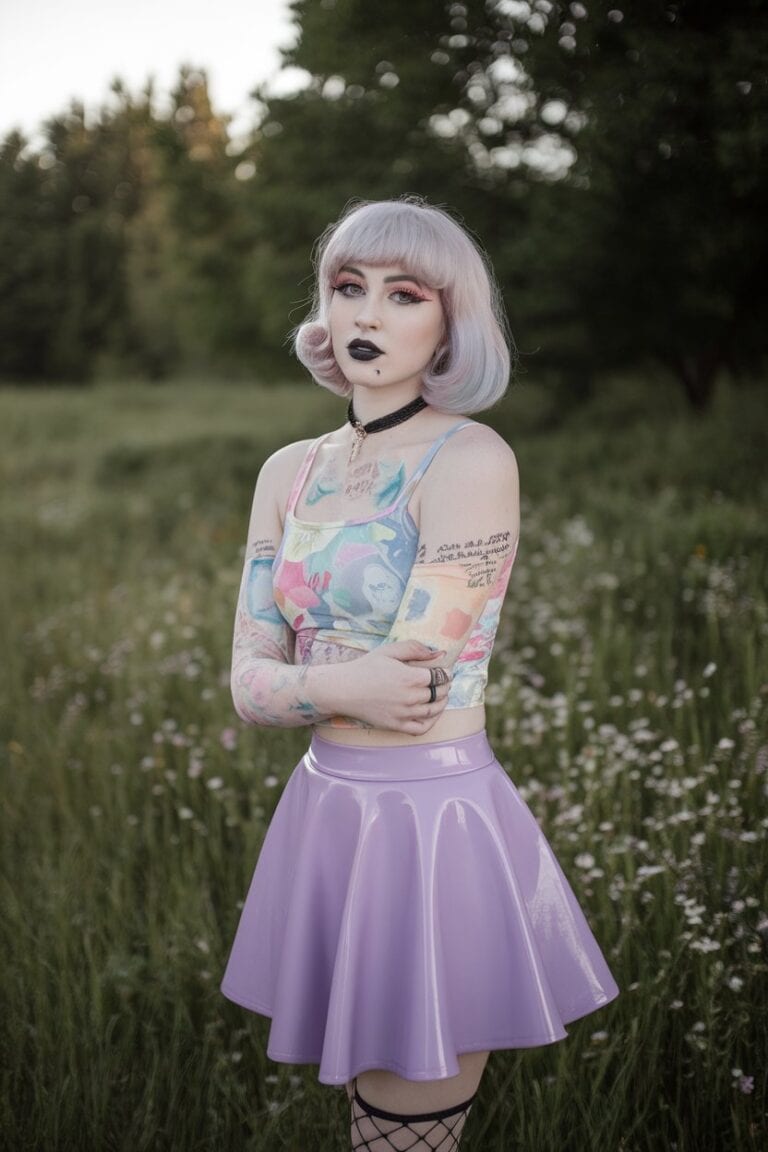 38 Pastel Goth Outfit Ideas - Gloomy Girlz