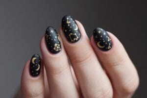 40 Short Goth Nail Ideas - Gloomy Girlz