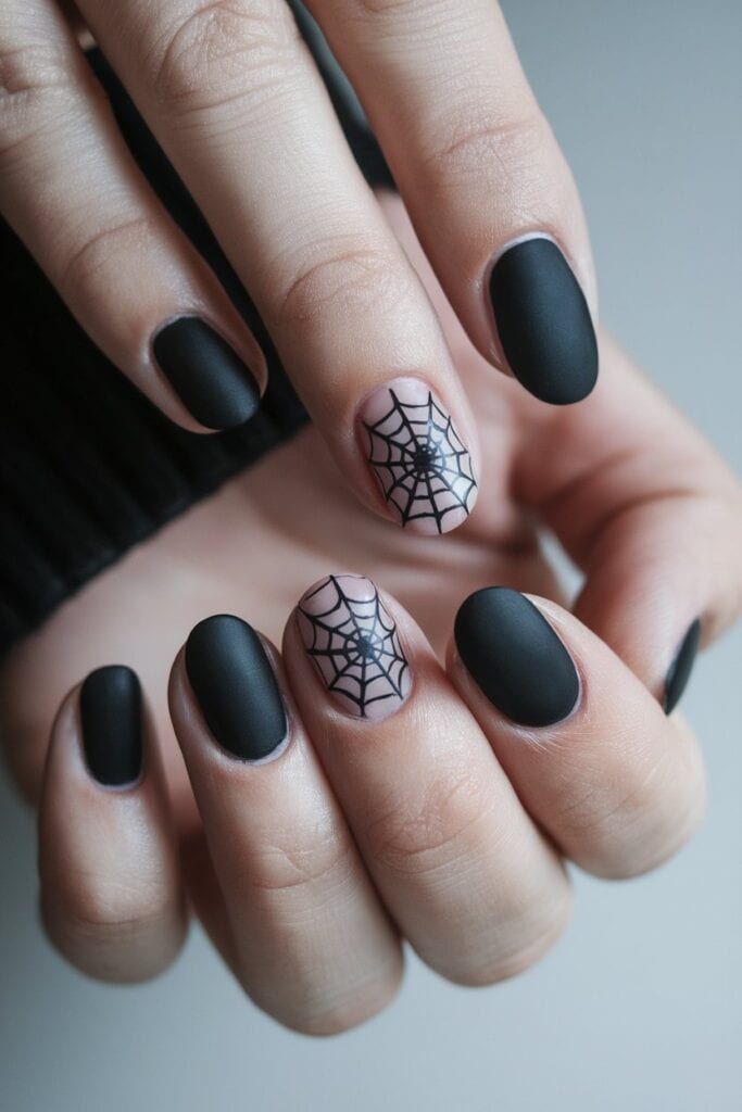 40 Short Goth Nail Ideas - Gloomy Girlz