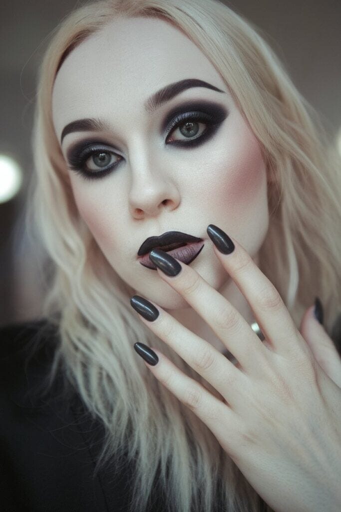 27 Soft Goth Makeup Ideas - Gloomy Girlz