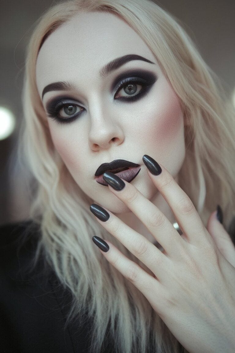 27 Soft Goth Makeup Ideas - Gloomy Girlz