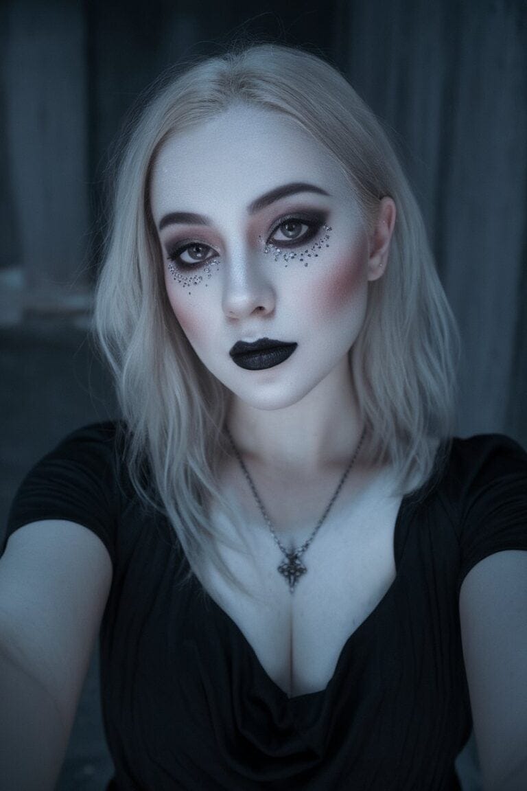 27 Soft Goth Makeup Ideas - Gloomy Girlz