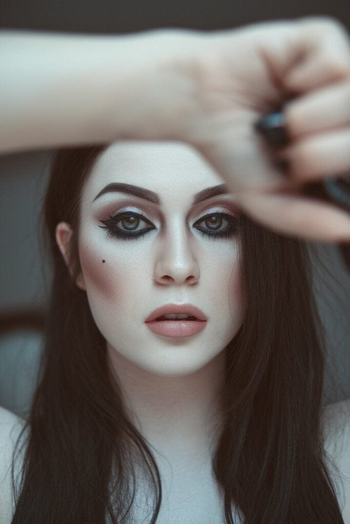 27 Soft Goth Makeup Ideas - Gloomy Girlz