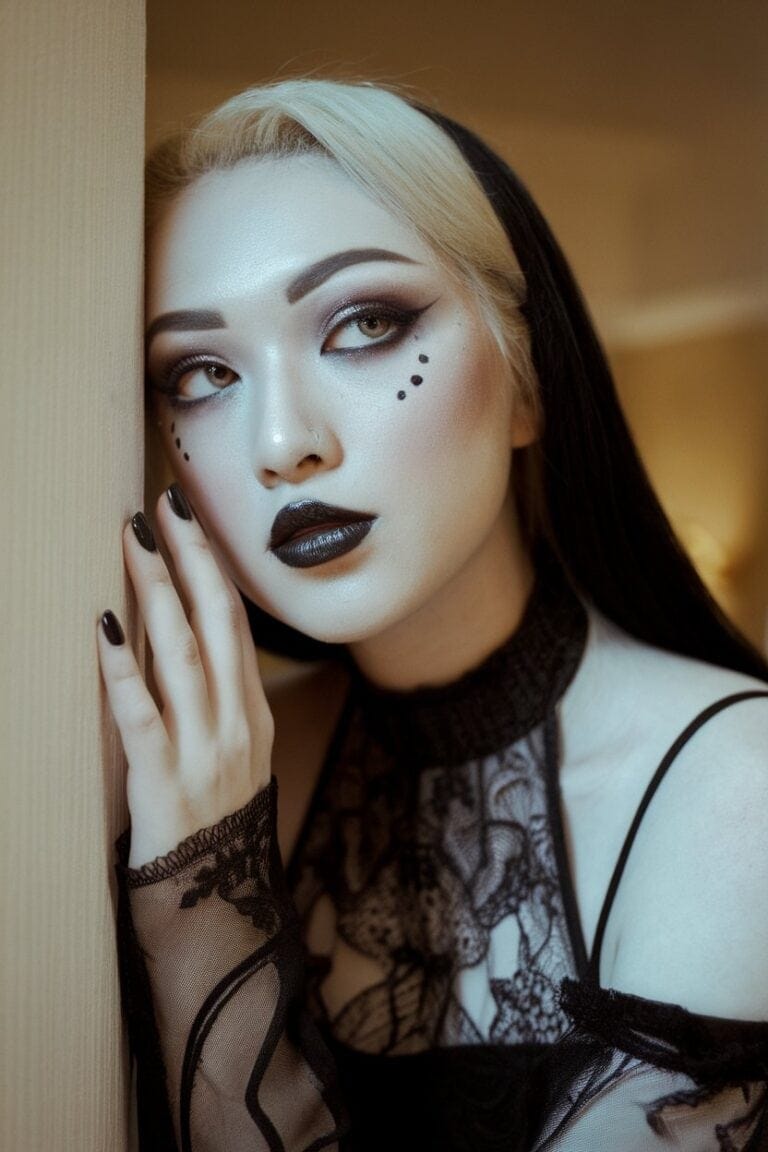 27 Soft Goth Makeup Ideas - Gloomy Girlz
