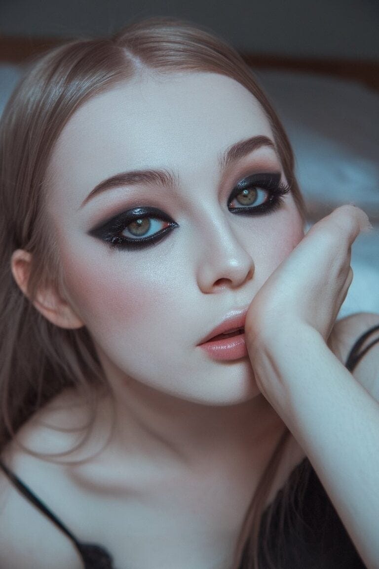 27 Soft Goth Makeup Ideas - Gloomy Girlz