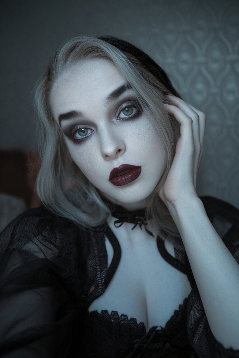 27 Soft Goth Makeup Ideas - Gloomy Girlz