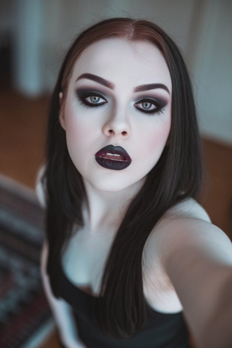 27 Soft Goth Makeup Ideas - Gloomy Girlz