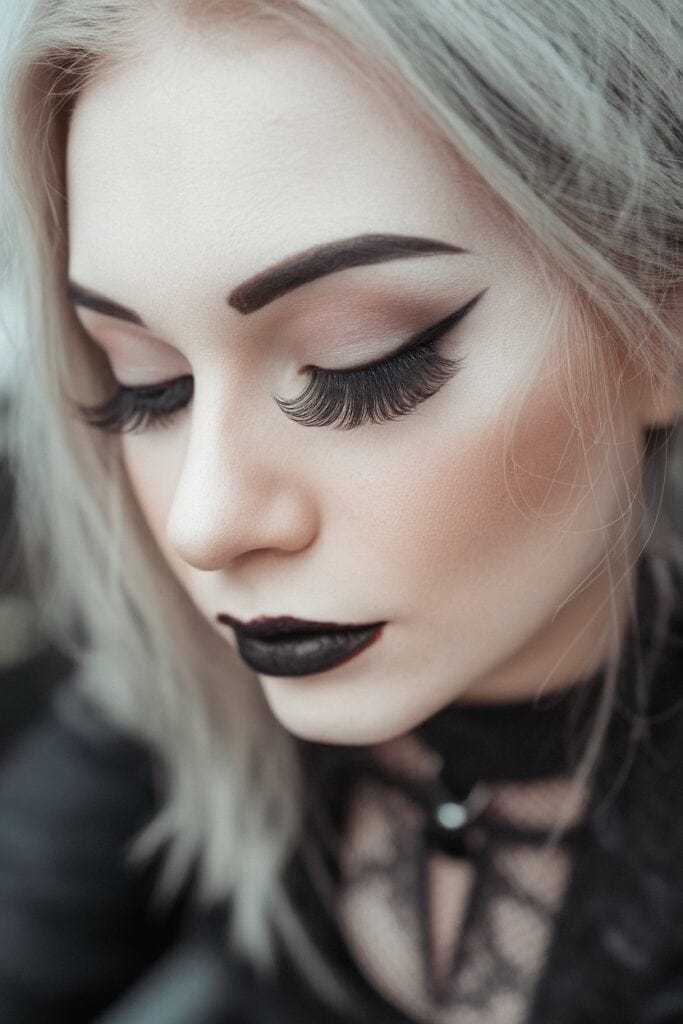 27 Soft Goth Makeup Ideas - Gloomy Girlz
