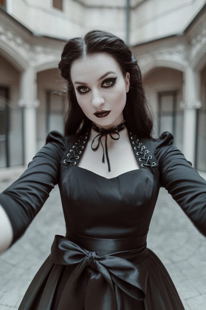 36 Traditional Goth Outfit Ideas - Gloomy Girlz