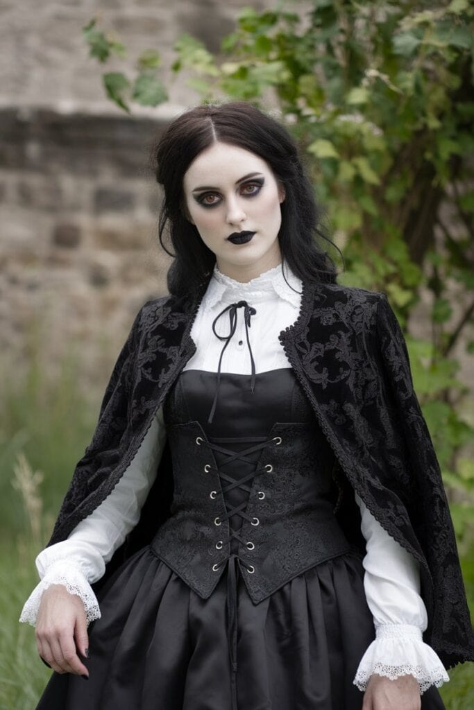 36 Traditional Goth Outfit Ideas - Gloomy Girlz