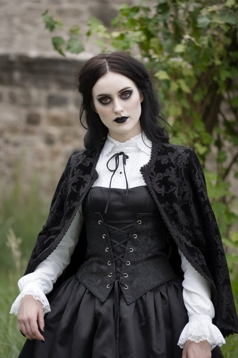 36 Traditional Goth Outfit Ideas - Gloomy Girlz