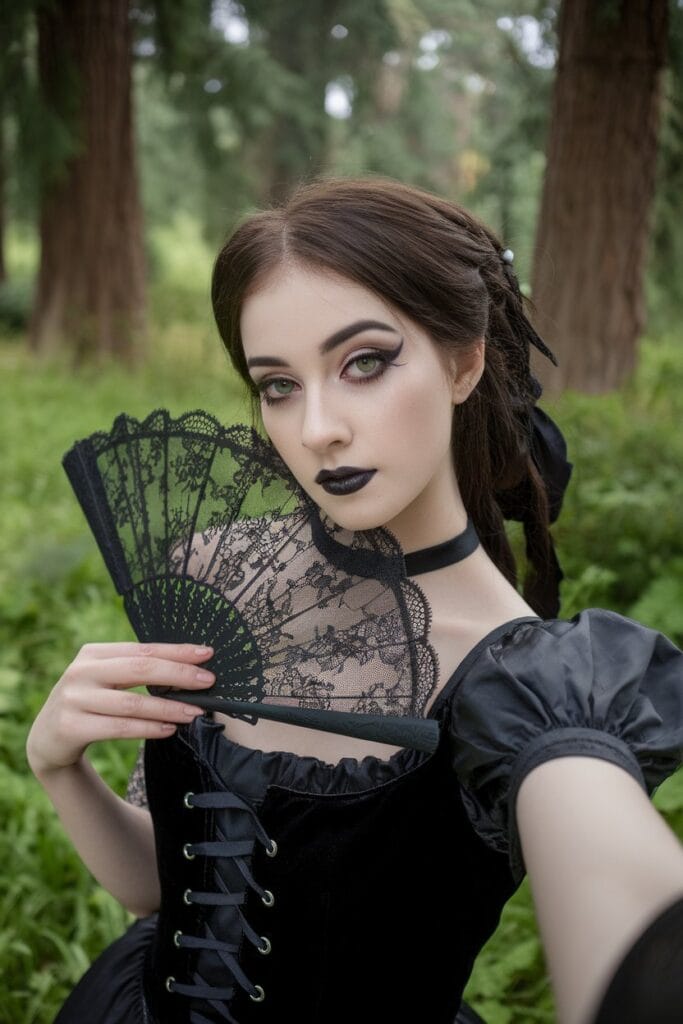 36 Traditional Goth Outfit Ideas - Gloomy Girlz