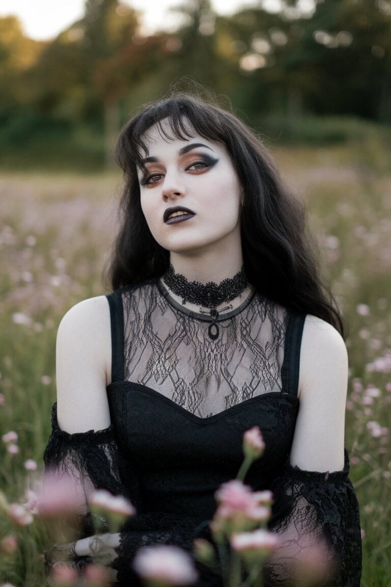 36 Traditional Goth Outfit Ideas - Gloomy Girlz