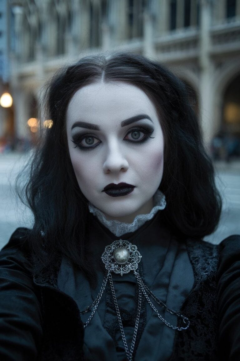 36 Traditional Goth Outfit Ideas - Gloomy Girlz