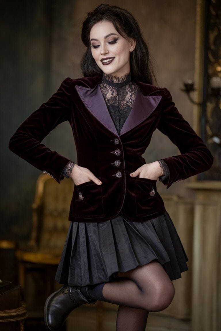 36 Traditional Goth Outfit Ideas - Gloomy Girlz