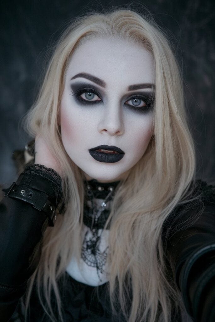 22 Vampire Inspired Goth Makeup Ideas - Gloomy Girlz