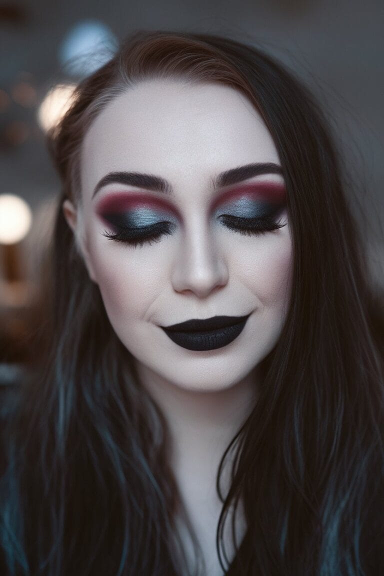 22 Vampire Inspired Goth Makeup Ideas - Gloomy Girlz