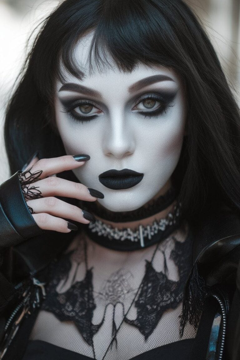 22 Vampire Inspired Goth Makeup Ideas - Gloomy Girlz