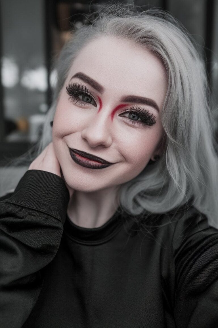 22 Vampire Inspired Goth Makeup Ideas - Gloomy Girlz