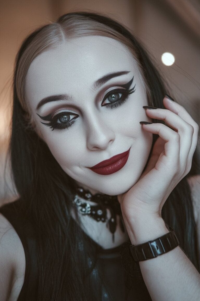 22 Vampire Inspired Goth Makeup Ideas - Gloomy Girlz