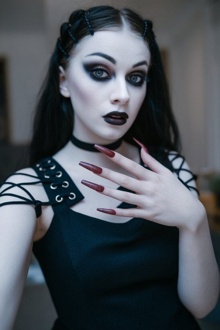22 Vampire Inspired Goth Makeup Ideas - Gloomy Girlz