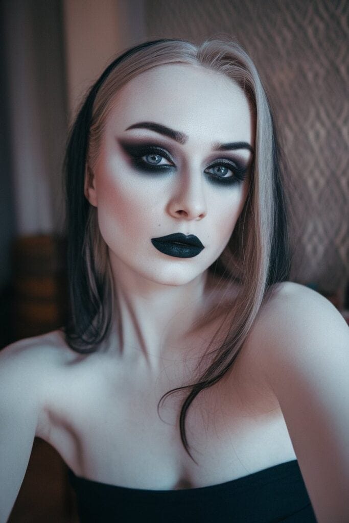22 Vampire Inspired Goth Makeup Ideas - Gloomy Girlz