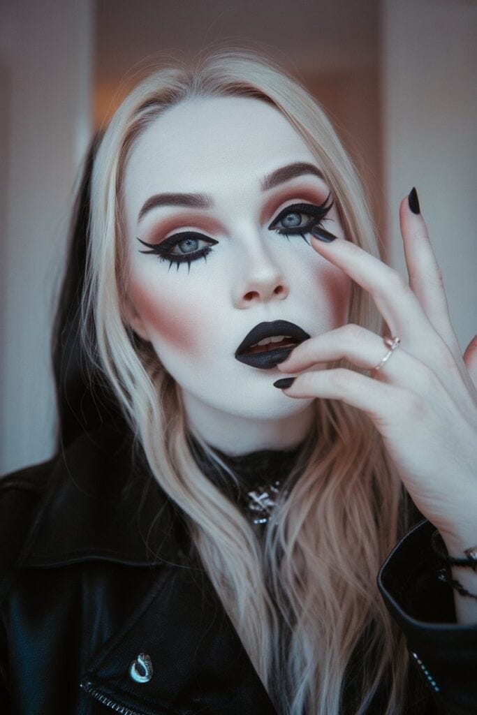 22 Vampire Inspired Goth Makeup Ideas - Gloomy Girlz