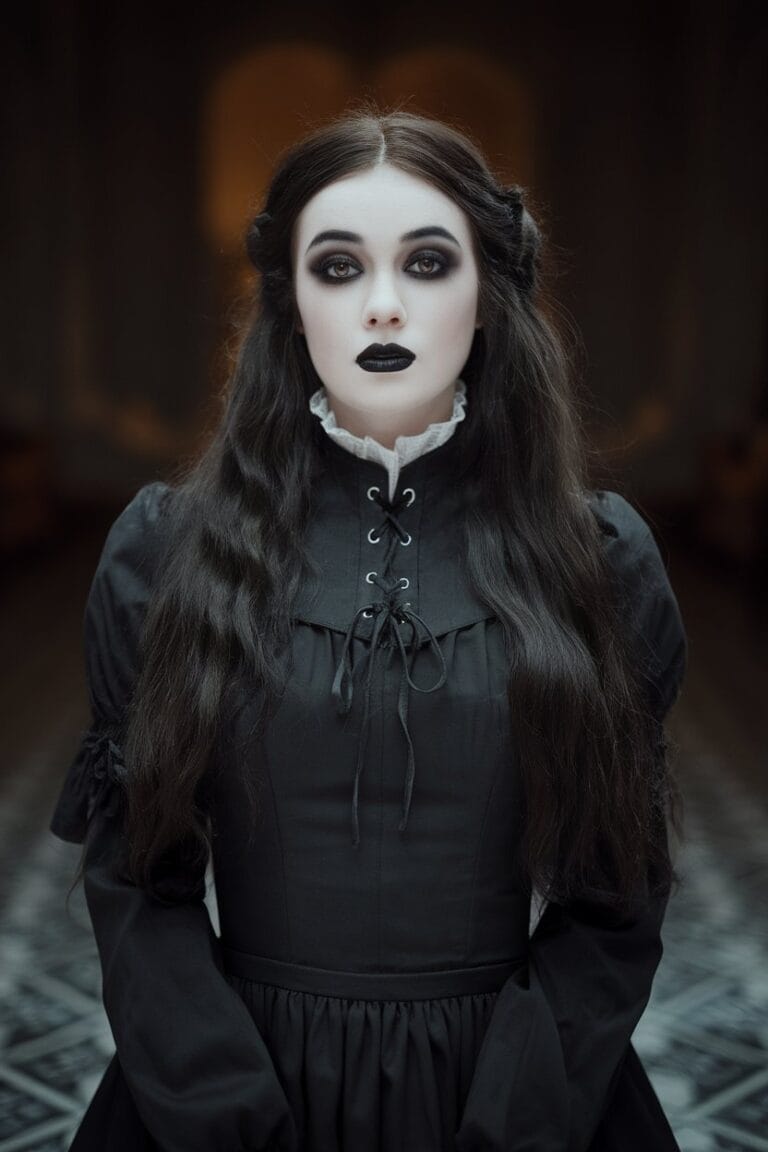 Why Do Goths Have White Faces? - Gloomy Girlz