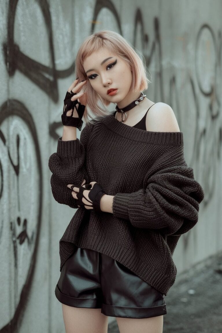 45 Edgy Outfit Ideas for Women - Gloomy Girlz