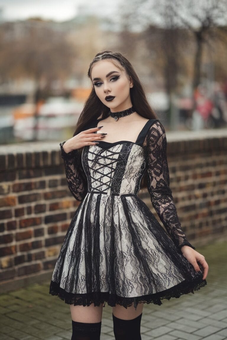 45 Edgy Outfit Ideas for Women - Gloomy Girlz