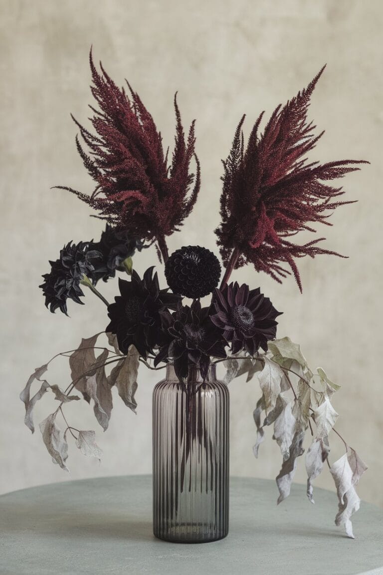 28 Goth Flower Combinations - Gloomy Girlz