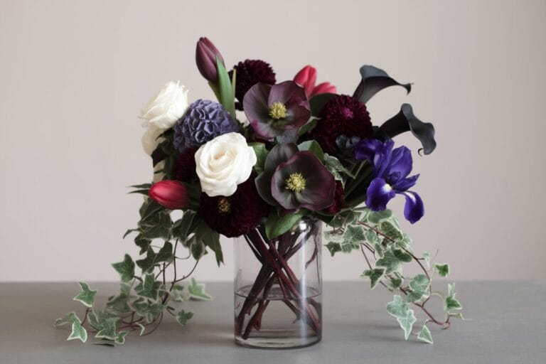 28 Goth Flower Combinations - Gloomy Girlz