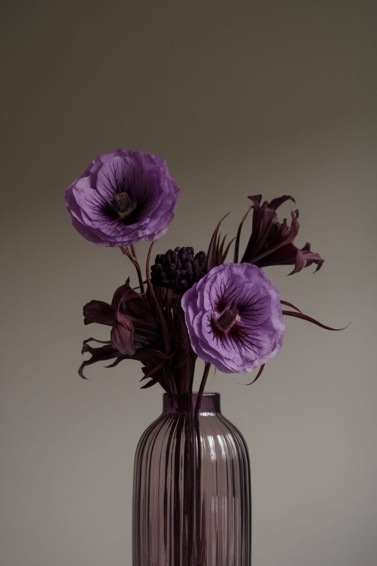 28 Goth Flower Combinations - Gloomy Girlz