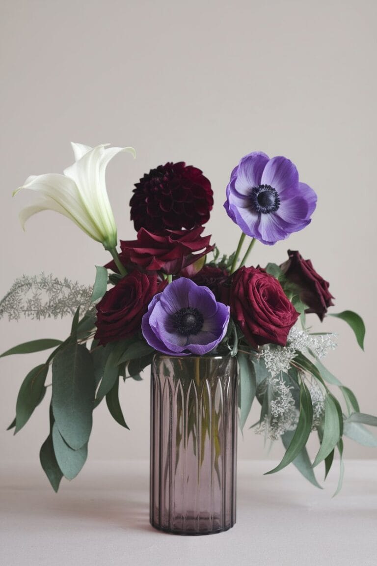 28 Goth Flower Combinations - Gloomy Girlz