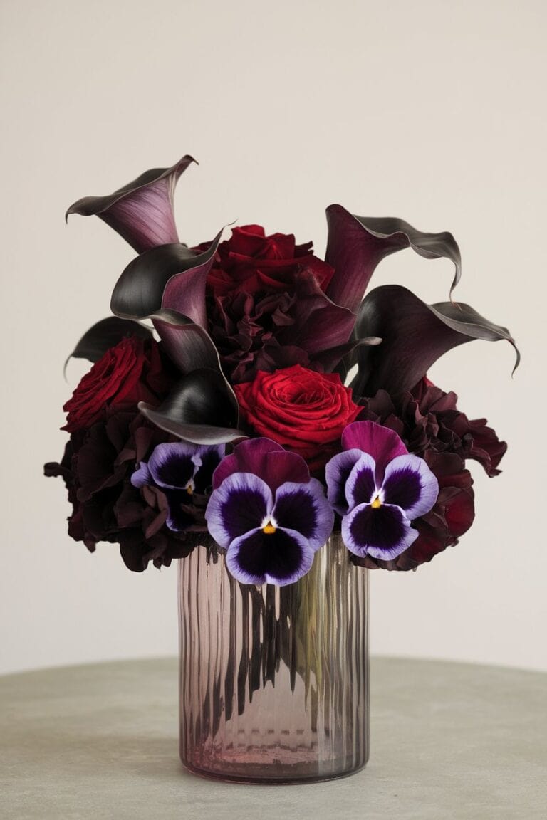 28 Goth Flower Combinations - Gloomy Girlz