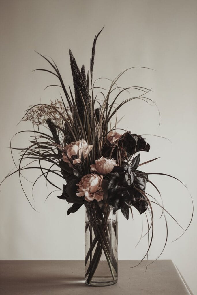 28 Goth Flower Combinations - Gloomy Girlz