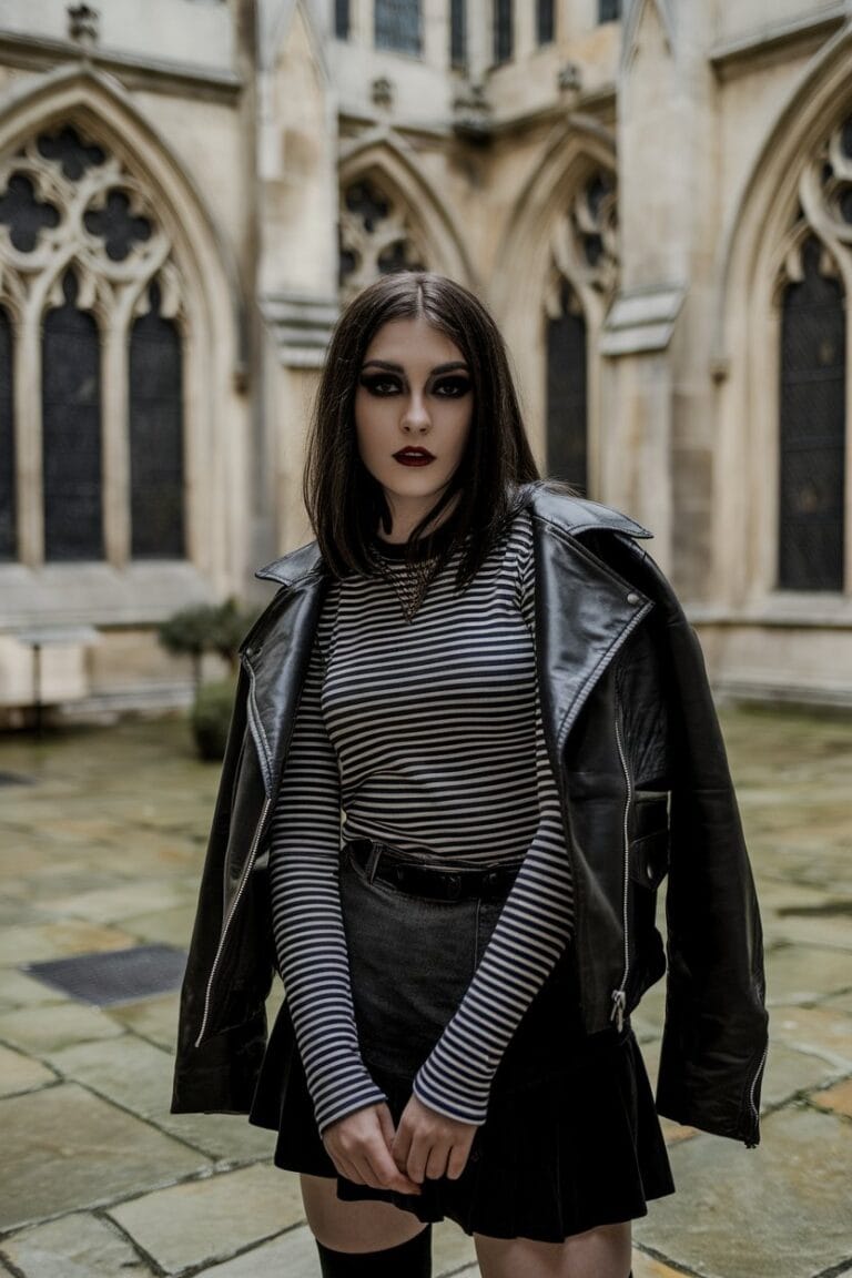 42 Goth Inspired Winter Outfit Ideas - Gloomy Girlz