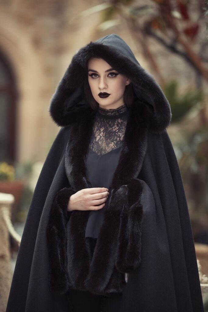 42 Goth Inspired Winter Outfit Ideas - Gloomy Girlz