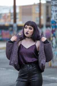 42 Goth Inspired Winter Outfit Ideas - Gloomy Girlz